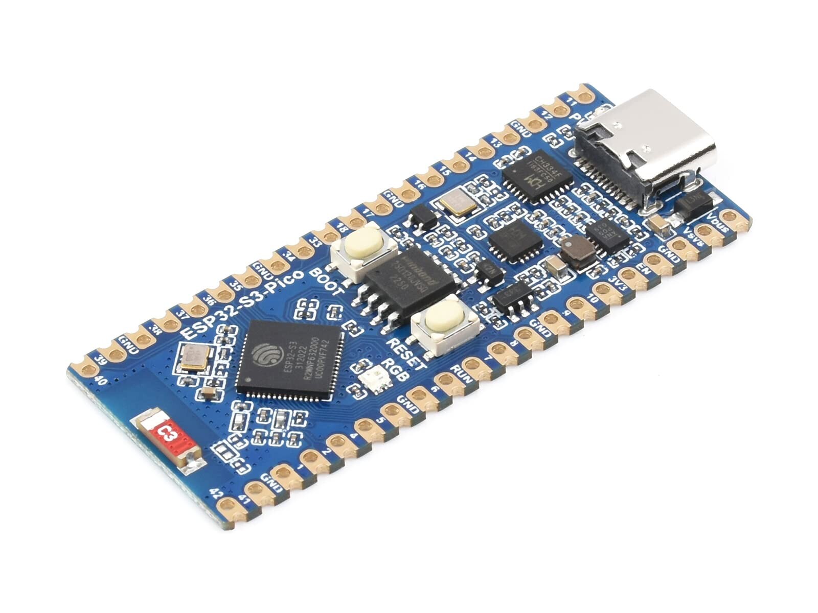 ESP32-S3 Development Board 2.4GHz Wi-Fi + Bluetooth LE Dual-mode Support, ESP32-S3 ...