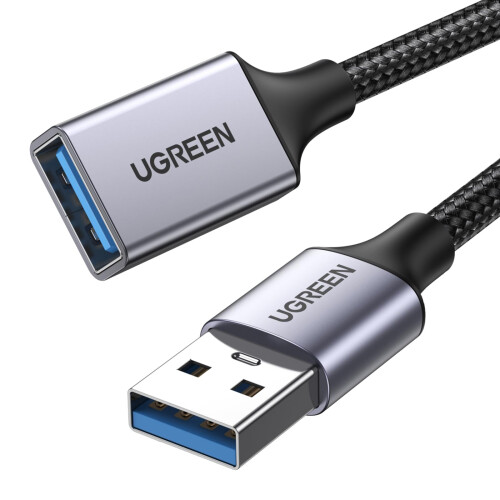 USB Extension Cable, USB 3.0 Extender Male to Female 5Gbps High Speed ...