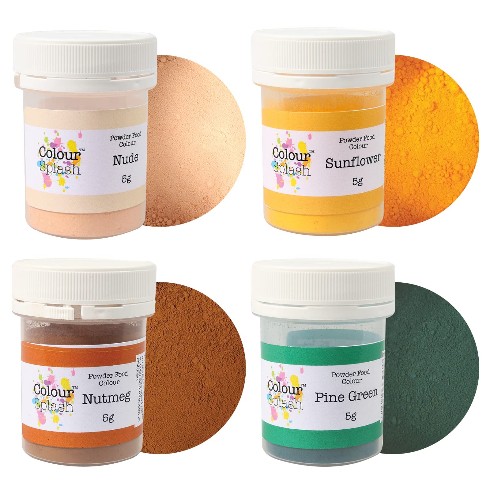 Naturals Multipack, Food Colouring Dust, Powder Color, Natural & Edible ...