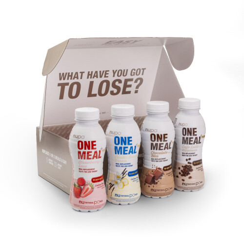 Ready To Drink TASTER PACK I Meal Replacement Shakes I 4 Flavours I Low ...