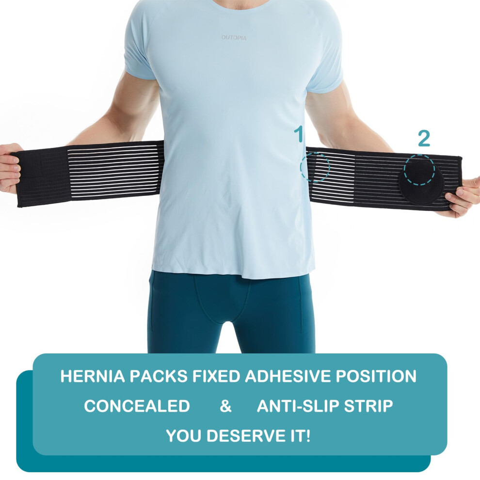 Umbilical hernia belt for men and women - Hernia support for men with ...