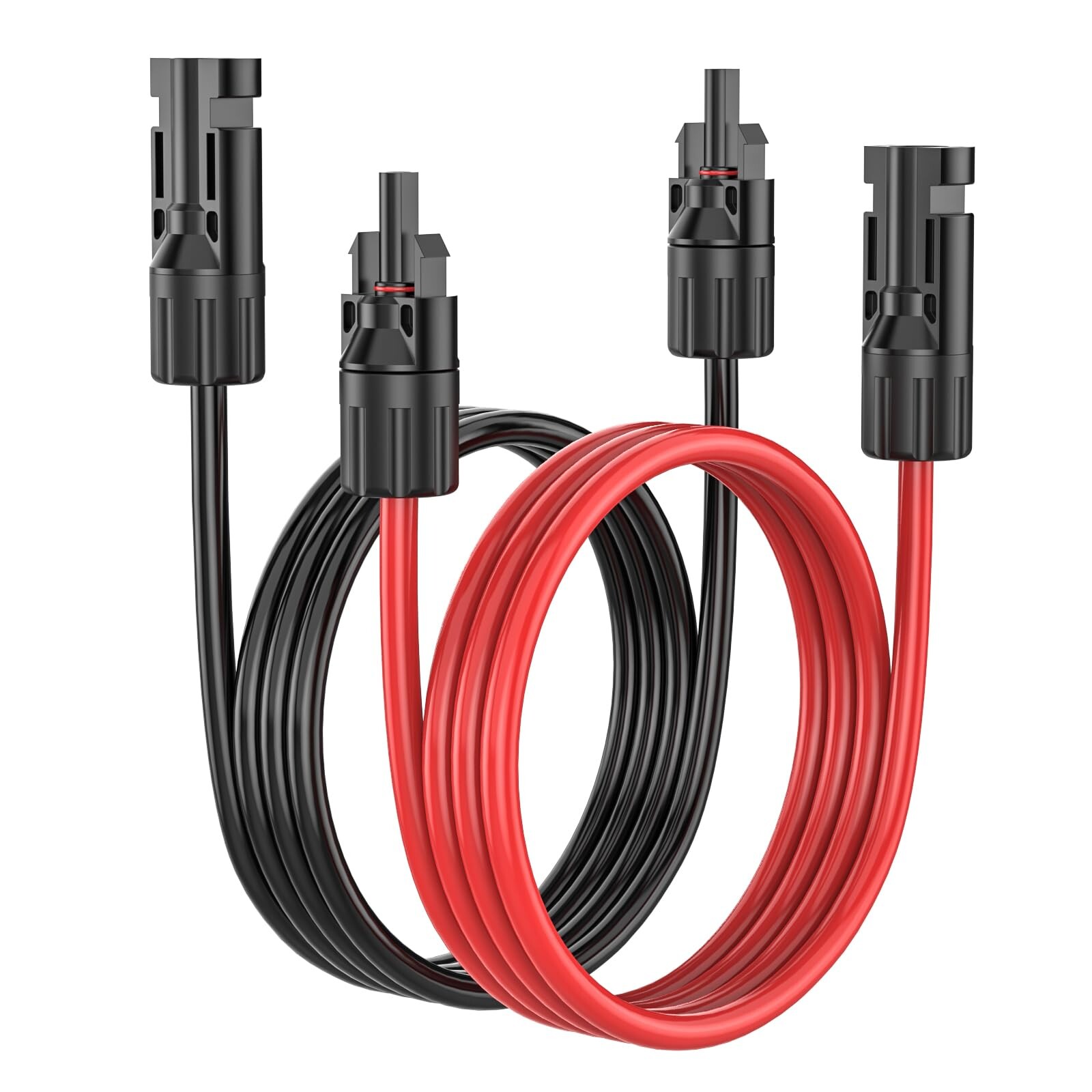 Solar Cable 3FT 12AWG Solar Panel Extension Cable, Solar Extension ...
