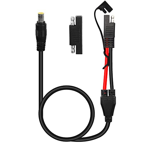 DC 8mm to SAE Connector,14AWG SAE Connector to DC 7909 Male Connector ...