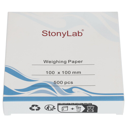 Weighing Paper, 100 x 100 mm Nitrogen-Free Sample Weighing Papers Scale ...