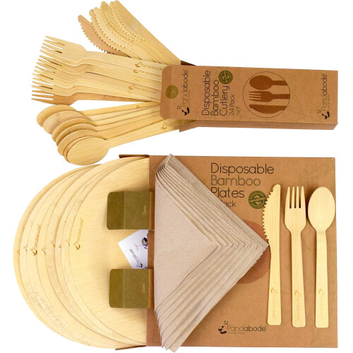 Bamboo paper plates store
