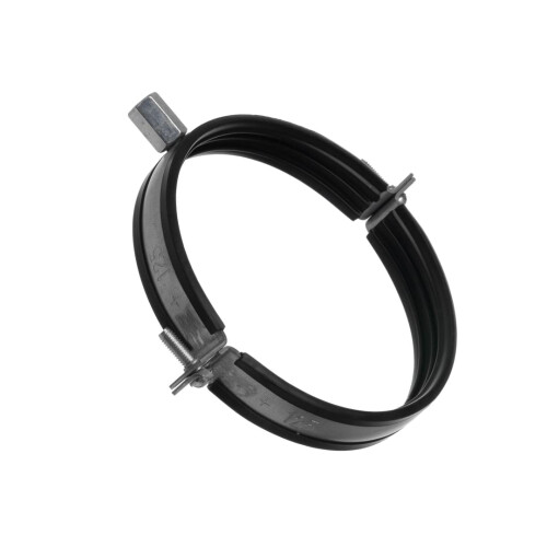 Ø 200mm / 8 inch Metal Lined Hose Clip - Anti Vibration Suspension Ring ...