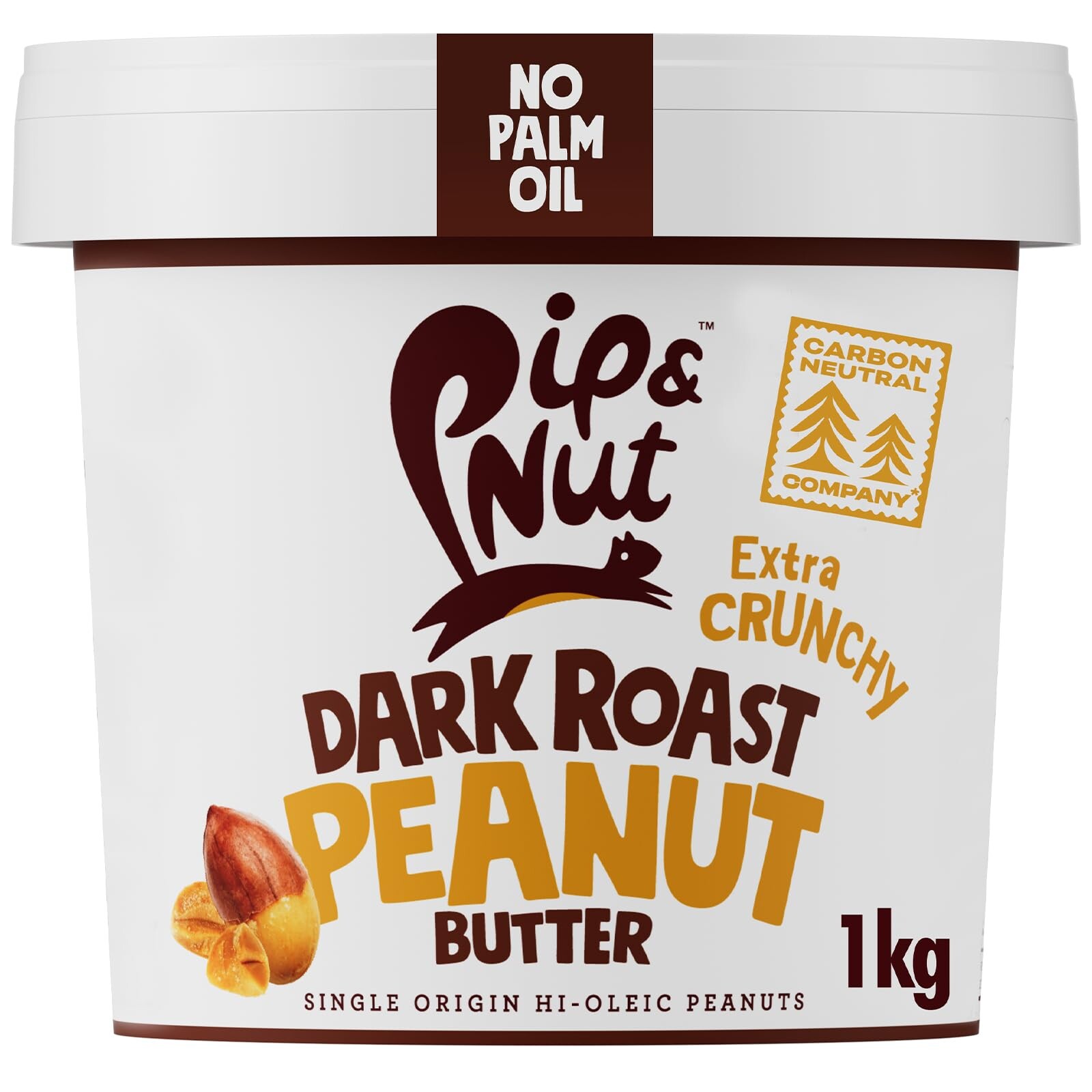 - Ultimate Extra Crunchy Dark Roast Peanut Butter (1kg) | Natural Nut Butter, No Palm Oil, No ...