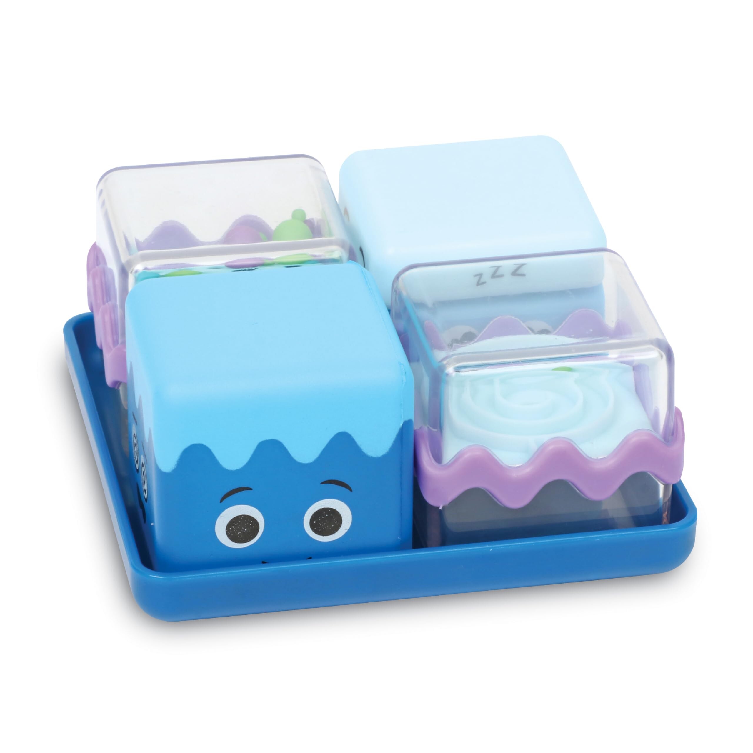 Cool Down Cubes Sensory Fidget Set of 4, Ages 3+, Fidgets for Kids ...