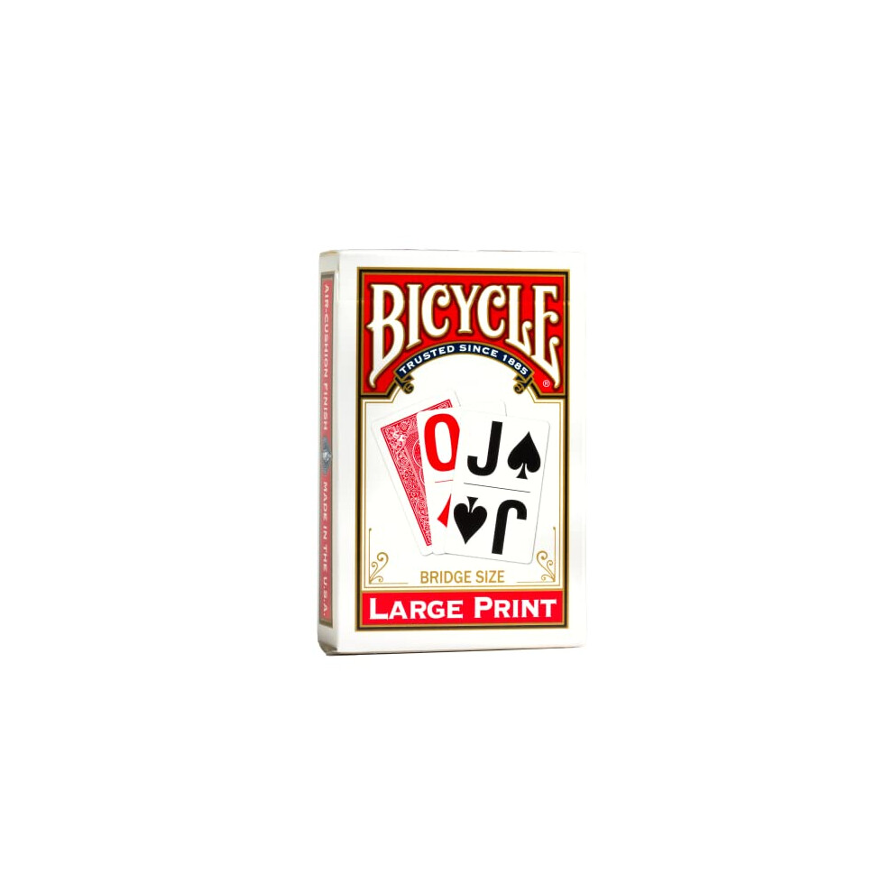 Large Print Playing Cards, Bridge Size Playing Cards, Large Print ...