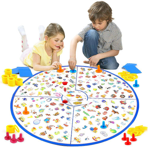 Board Game, Kids Educational Board Game Little Detective Card Game ...