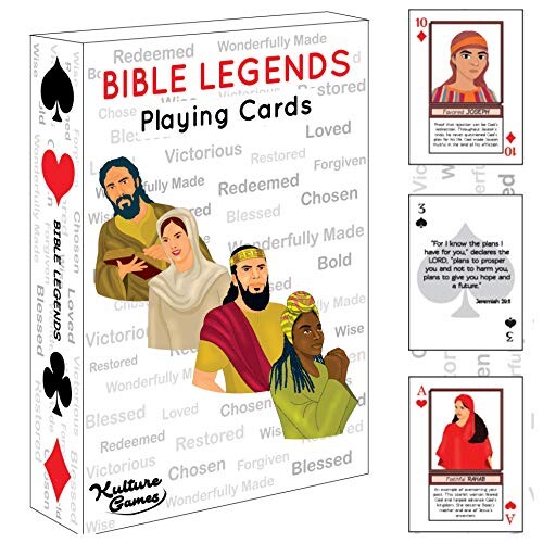 Playing Cards: Bible Legends - Diverse Bible Characters, Stories ...