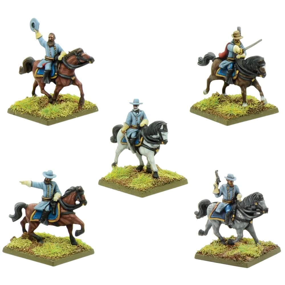 Confederate Commanders - Epic Scale Miniatures for Black Powder by ...