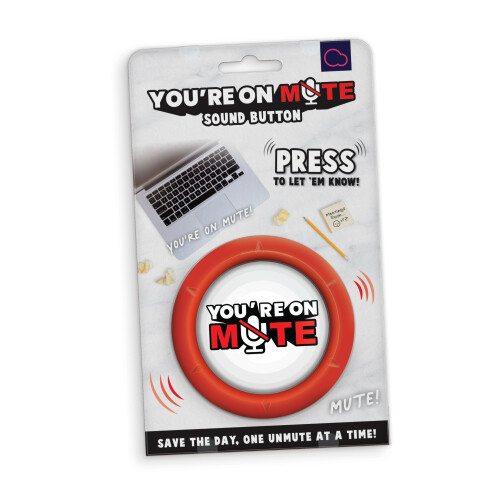 Bubblegum Stuff- You're On Mute Sound Machine, Sound Button - Prank ...