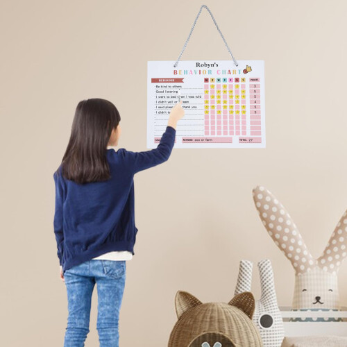 Magnetic Star/Reward Chart for Kids - Encourages Good Behaviour Chart ...
