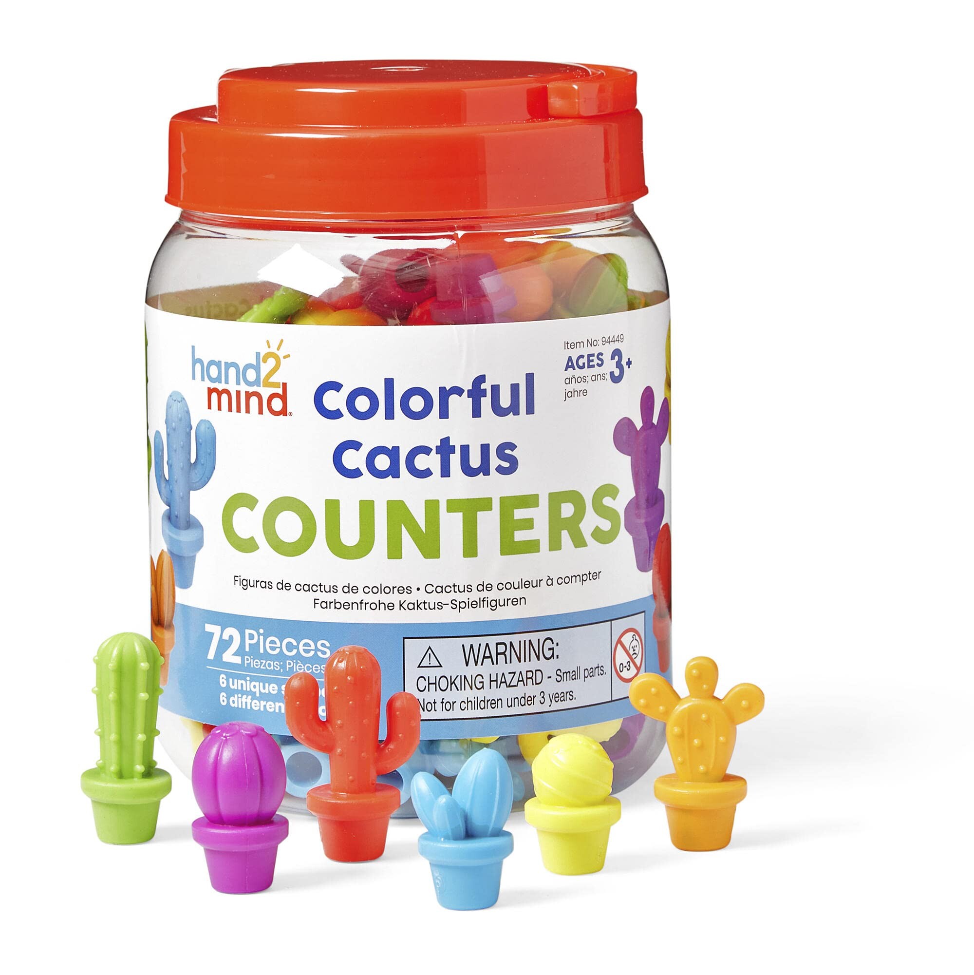 Learning Resources Colourful Cactus Counters, Early Years Classroom ...
