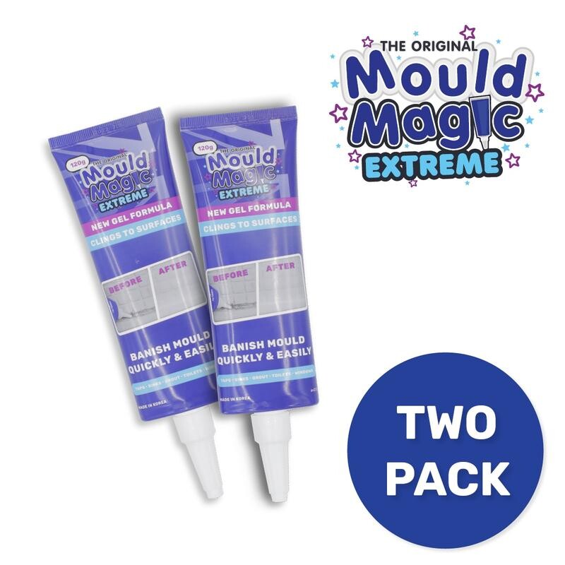 MOULD MAGIC EXTREME GEL FORMULA 120G TUBE TAPS SINKS GROUT WINDOWS on OnBuy