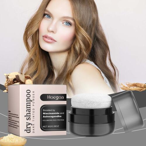 Hoegoa Convenient Dry Shampoo Powder For Refreshing Clean Hair And ...