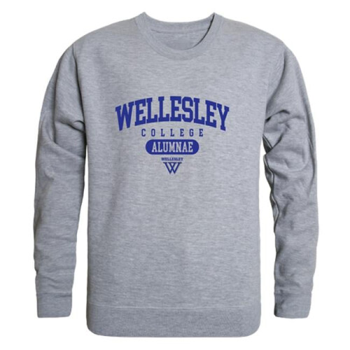 W Republic 560-486-HGY-03 Wellesley College Blue Alumni Fleece ...