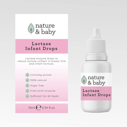 Lactase Infant Drops 10ml | Clinically Proven to Reduce Lactose Content ...