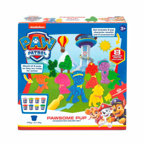 Nickelodeon Paw Patrol Pawsome Pup Character Dough Set – Creative Play ...