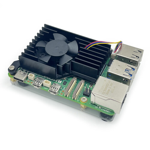 Active Cooler for Official Raspberry Pi 5 with 30mm PWM 4-Pin Cooling ...