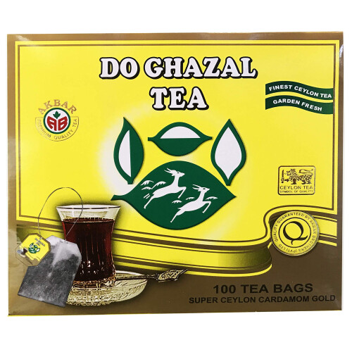 Super Ceylon Cardamom Gold Tea, 100 Count Tea Bags on OnBuy