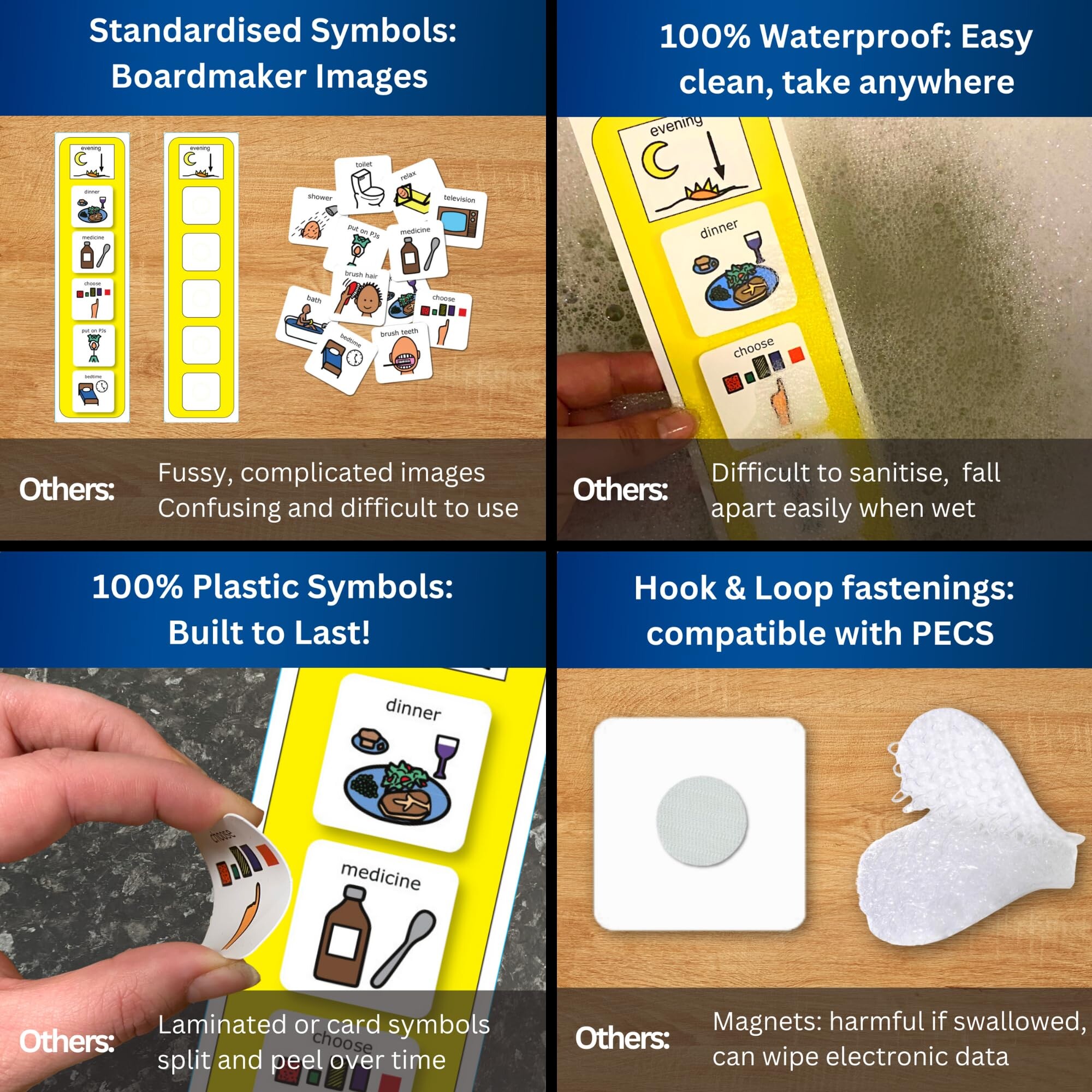 Bedtime Routine Kids Daily Schedule – Visual Schedule for kids with ...