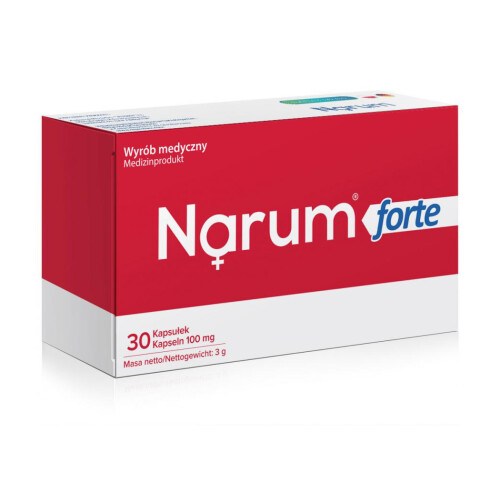 Narum Forte 100mg szczelne jelita 30x caps Probiotic on OnBuy