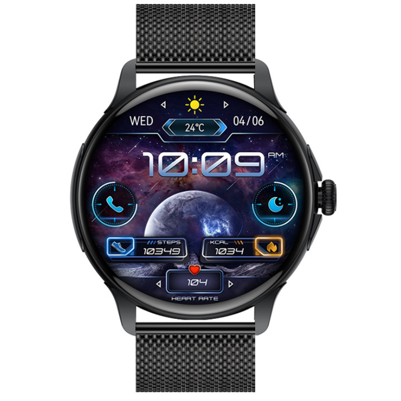 Chronus Smartwatch with Bluetooth Calling, Voice Control, Customizable ...