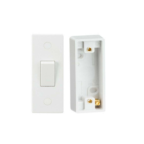 1G 2W 6A ARCHITRAVE SWITCH AND PATTRESS on OnBuy