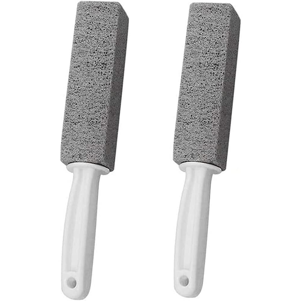 2 Pack Handle Toilet Bowl Cleaner Pumice Stone Sticks Toilet Bowl Stain ...
