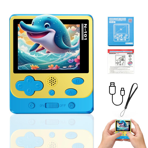 Handheld Games Consoles for Kids Adults, Built-in 319 Retro Classic ...