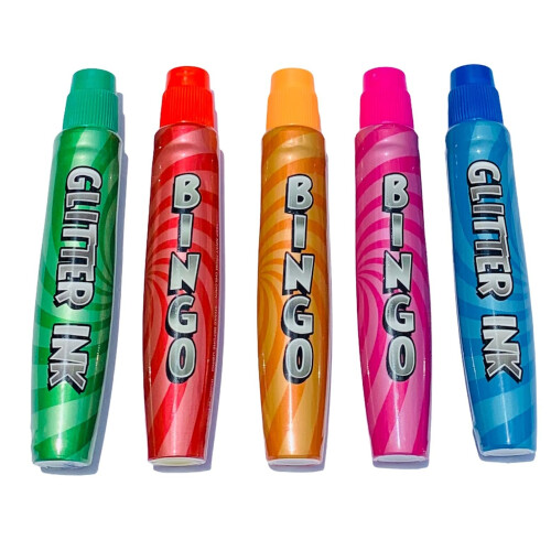 Bingo Dabbers Glitter Dabbers for Bingo Tickets Lockdown Bingo Kids ...