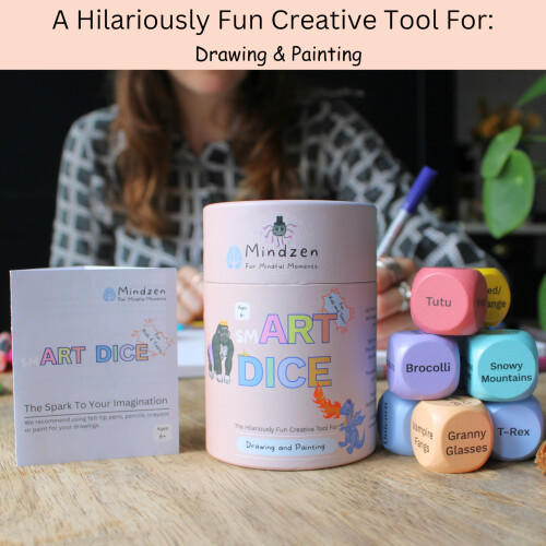 Smart DICE Drawing & Painting Game for Kids & Teens | Hilariously Fun ...