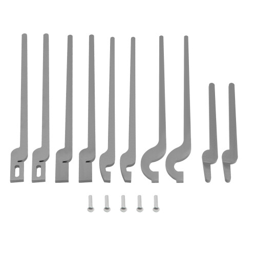 Brand New Rapid Bolt Tongs Flat Jaw Tongs Scroll Tongs Full Kit Tongs ...