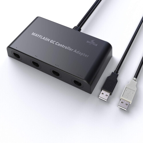 Mayflash GameCube Controller Adapter for Wii U PC USB and Switch 4 Port on OnBuy