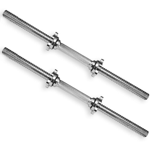 A2Zcare Threaded Dumbbell HandlesAdjustable Dumbbell Bar Handles - Fit ...