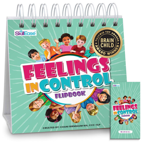 Calm Down Corner Supplies, SkillEase Feelings in Control Flip Book ...