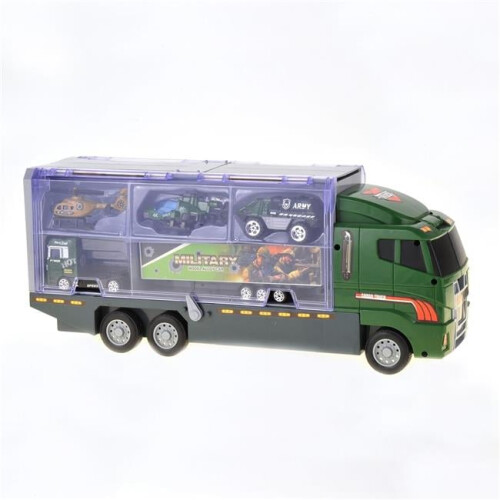 AZ Trading PS109B 10-in-1 Military Vehicle Carrier Truck on OnBuy