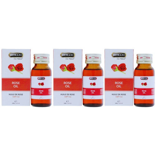 Hemani Rose Herbal Oil 30ml Pack Of 3 |Fighting Depression |Boosting ...