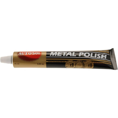 Autosol Metal Polish Paste for Home, Bike, Boat and Car Cleaning, Alloy ...