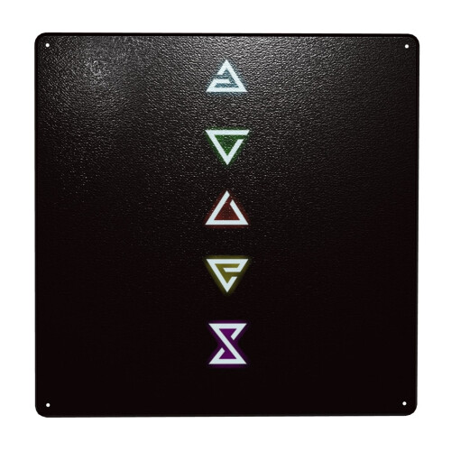 (Witcher Magic Signs Witcher=3911) Metal Tin Sign 12x12" Wall Décor ...