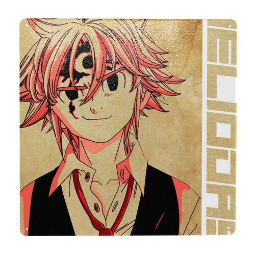 (Meliodas Wrath Seven Deadly Sins=7746) Metal Tin Sign 12x12" Wall ...