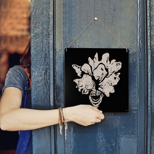 (Clicker The Last Of Us=9452) Metal Tin Sign 12x12" Wall Décor Cafe Bar ...