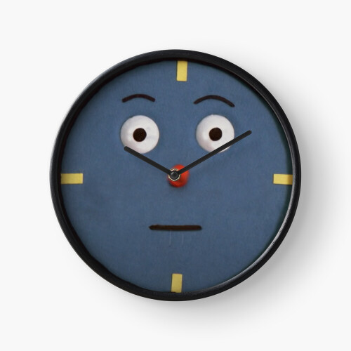 (Don't Hug Me I'm Scared - Time=63) Wall Clock 12 Inch Funny Mantel ...