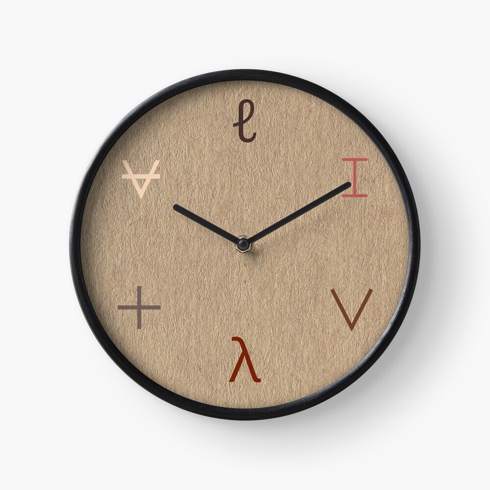 (Project Hail Mary - Eridian=284) Wall Clock 12 Inch Funny Mantel ...