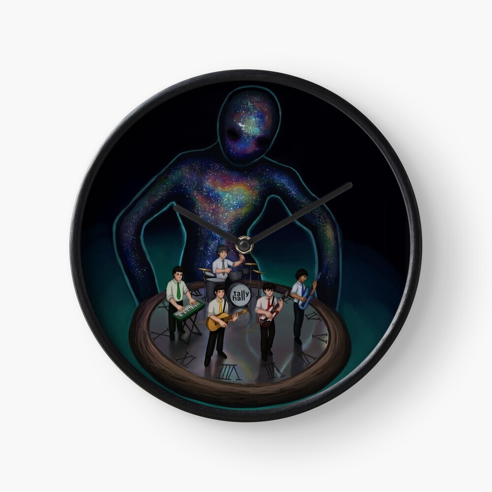 (Tally Hall - Ruler of Everything=1735) Wall Clock 12 Inch Funny Mantel ...