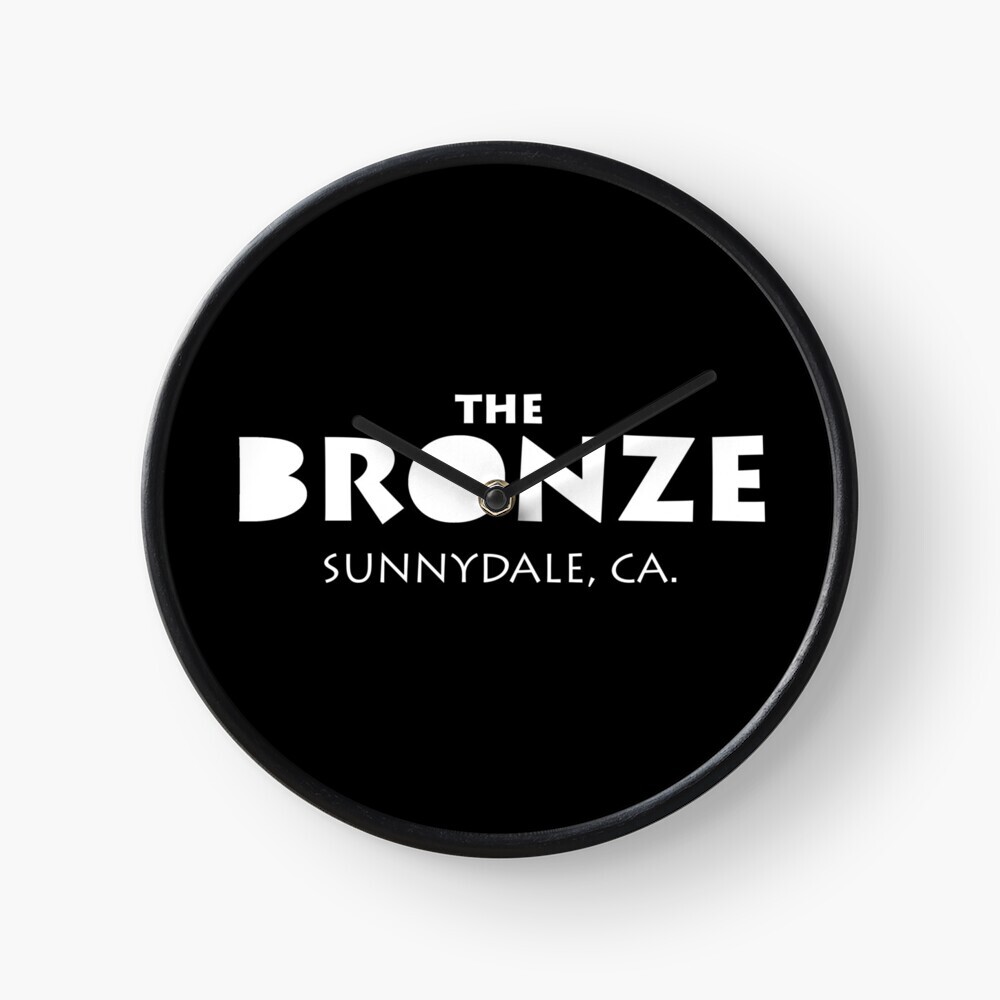 (The Bronze Buffy the Vampire Slayer, Sunnydale=2312) Wall Clock 12 ...