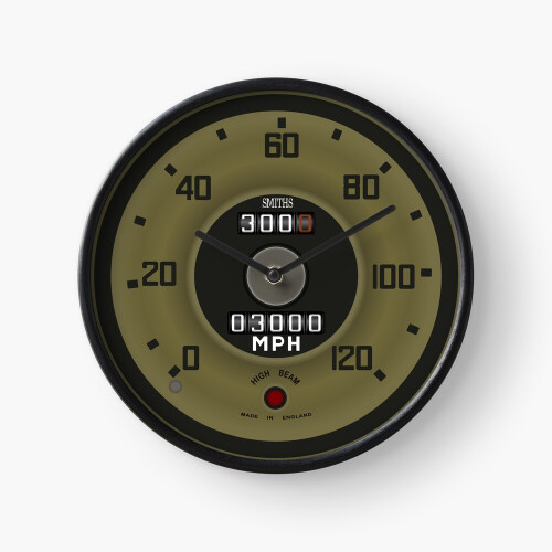 (Austin Healey 3000 Mk I II Speedometer - Complementing Background=3597 ...