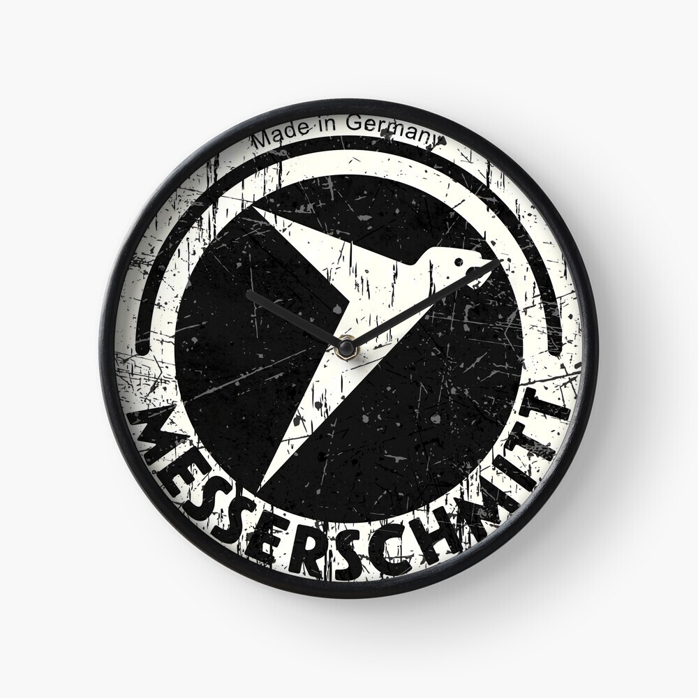 (Messerschmitt WW2 German Vintage Aircraft Company Logo=4658) Wall ...